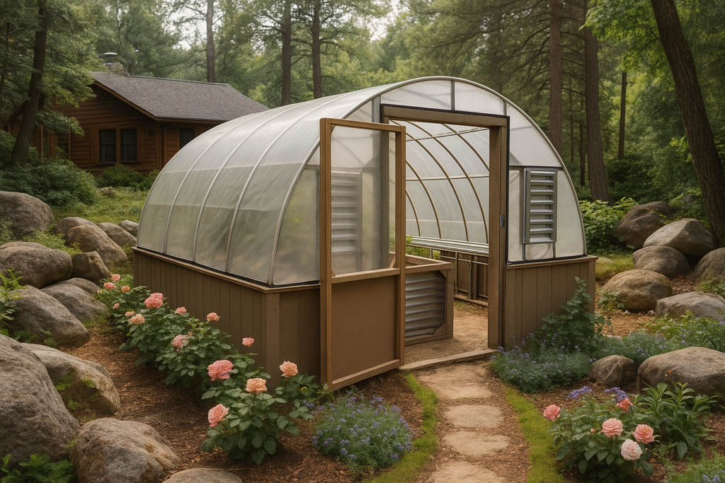 Book 12' x 12' Hoop House | Heavenly Hoop Houses